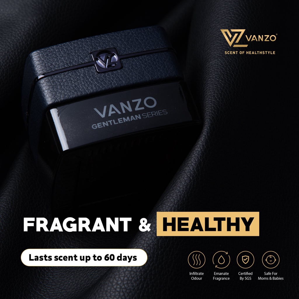 VANZO Gentlemen & Goddess Series 100% Original VANZO Car Air Freshener ...