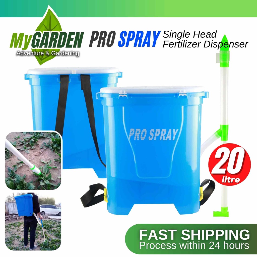 Agricultural Corn 20L Single Head Fertilizer Dispenser Artifact PVC ...