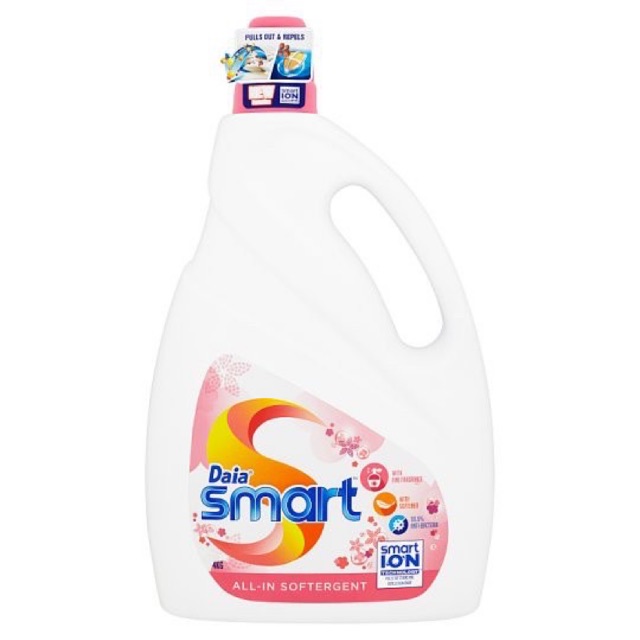 Daia Smart All-In Softergent 🌸🌸Detergent + Softener + Fine Fragrance ...