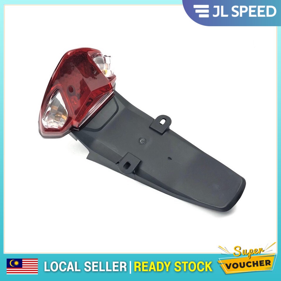 HONDA WAVE100-R WAVE100R WAVE 100R TAIL LAMP LAMPU BELAKANG + MUDGUARD ...
