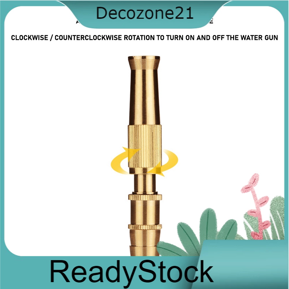 Adjustable Twist Hose Nozzle Jet Sweeper Sprayer Nozzle Home Car Motor ...