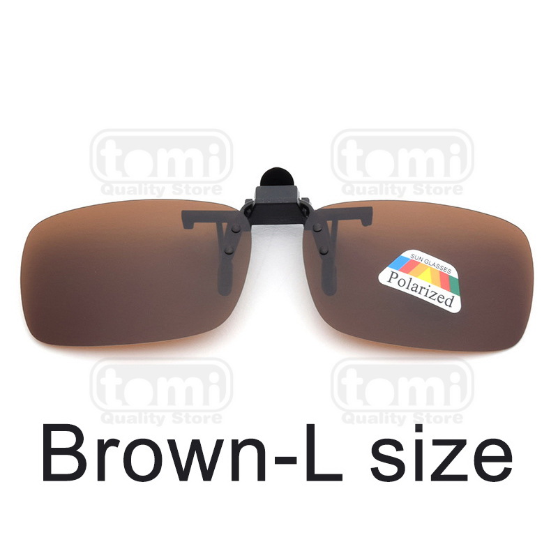 Sunglasses Clip On Polarized Night Vision Clipon Black Yellow G15 color ...