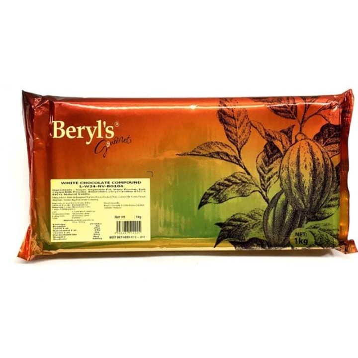 BERYL'S CHOCOLATE BAR SUSU / PUTIH @CHOC GELAP (BAR)1KG | Shopee Malaysia