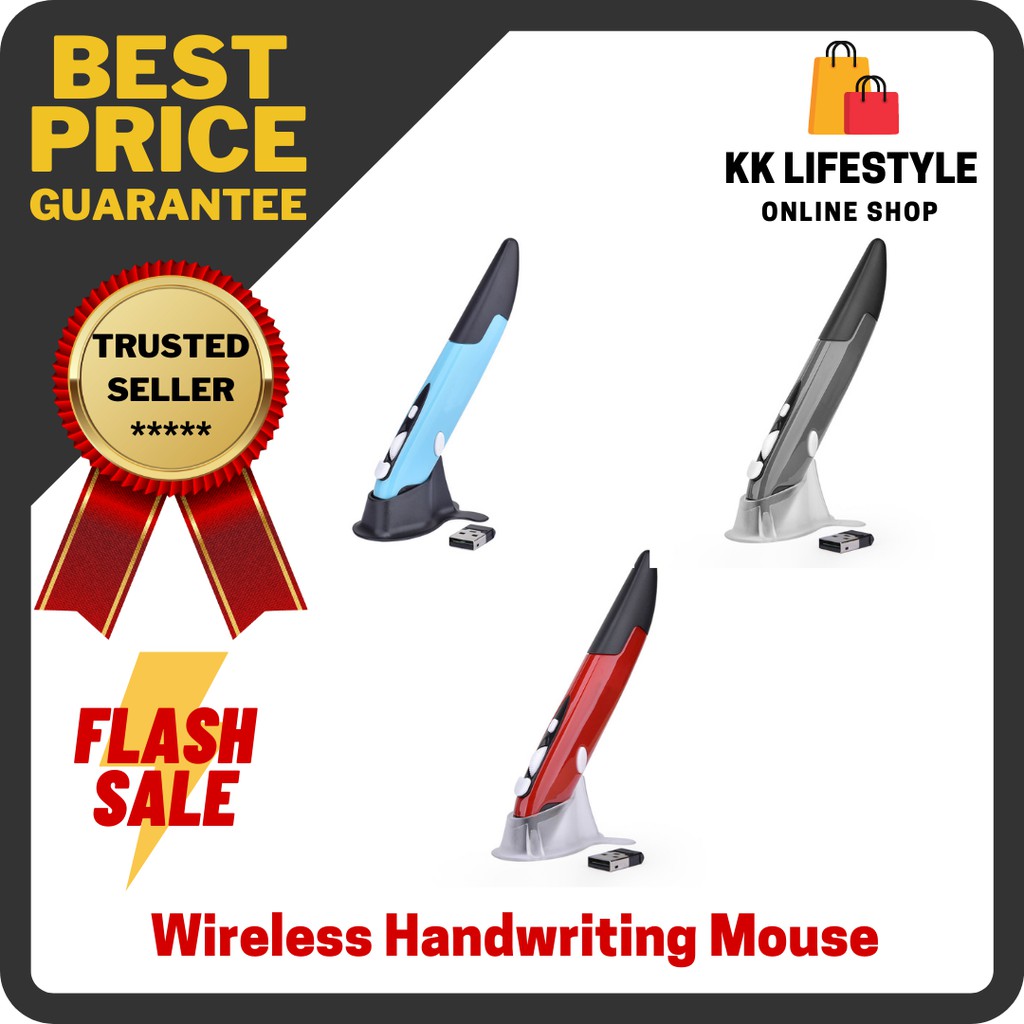 𝗥𝗘𝗔𝗗𝗬 𝗦𝗧𝗢𝗖𝗞 2.4G Wireless Handwriting Mouse Pen | Infrared Electronic ...