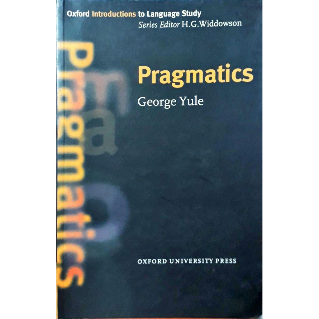 PRAGMATICS-George Yule | Shopee Malaysia