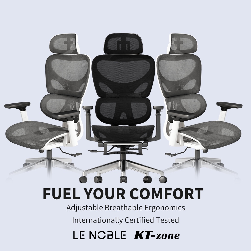 KTzone K80 Office Chair Ergonomic Chair Gaming Chair Kerusi Pejabat Study Chair - 3 Years ...