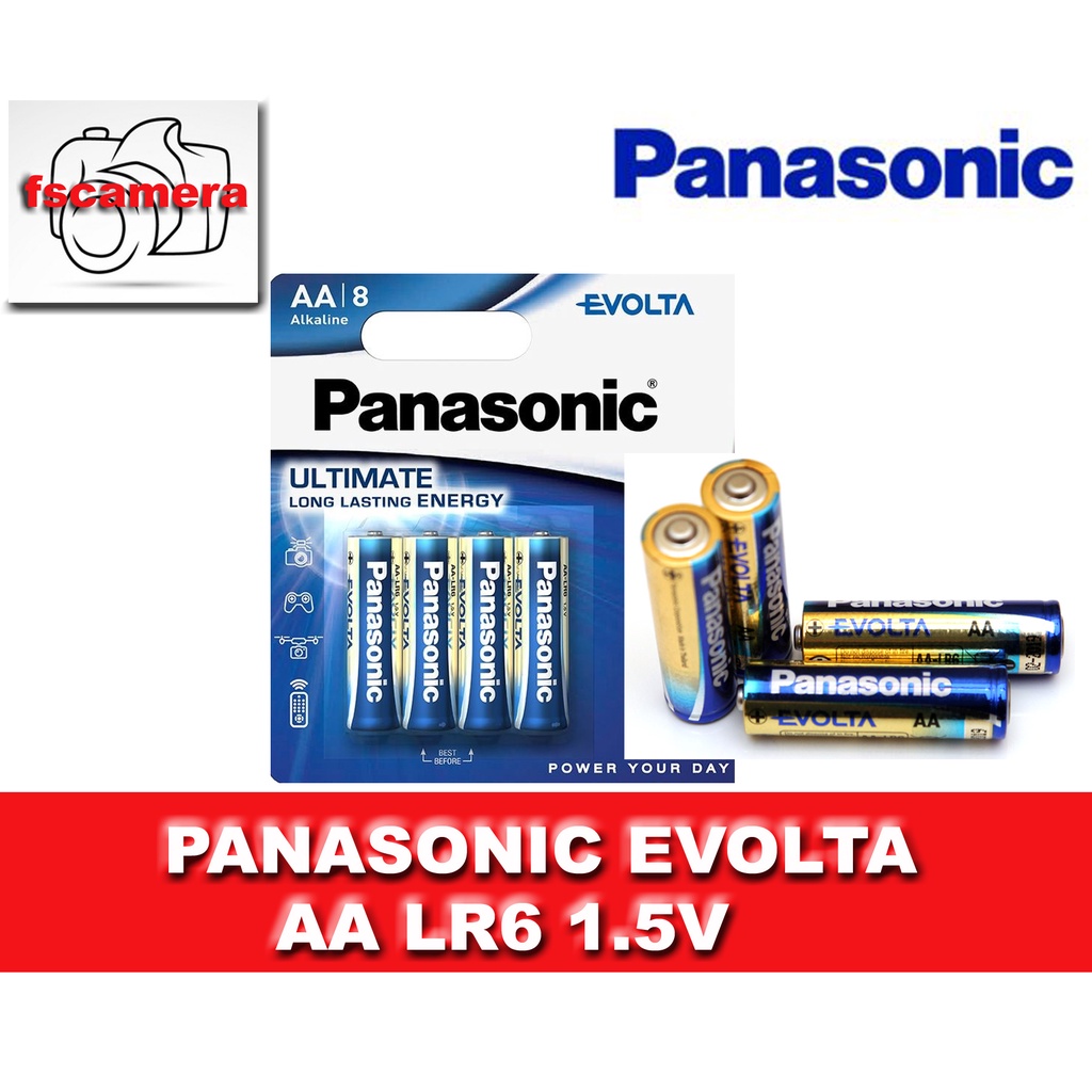 PANASONIC ORIGINAL MALAYSIA EVOLTA AA SIZE / EVOLTA AAA (4PCS PER PKT ...