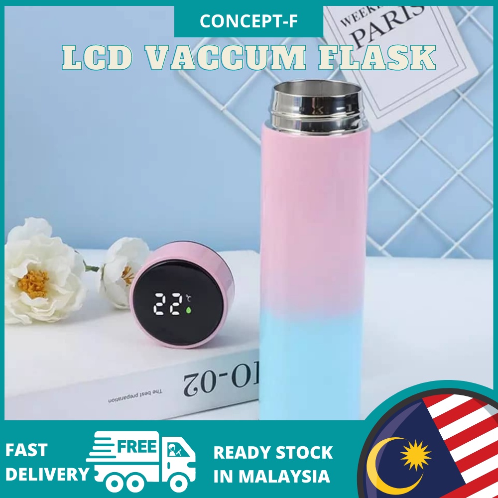 🔥 Ready Stock 🔥Concept F Temperature Smart Bottle Flasks Vacuum LCD DTO ...