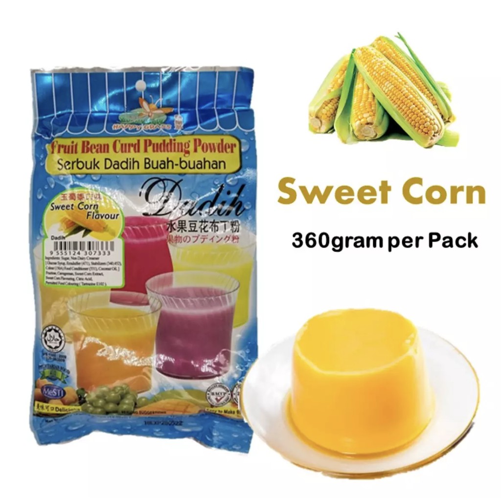 Happy Grass Dadid Bean Curd Pudding - Sweet Corn 360G | Shopee Malaysia
