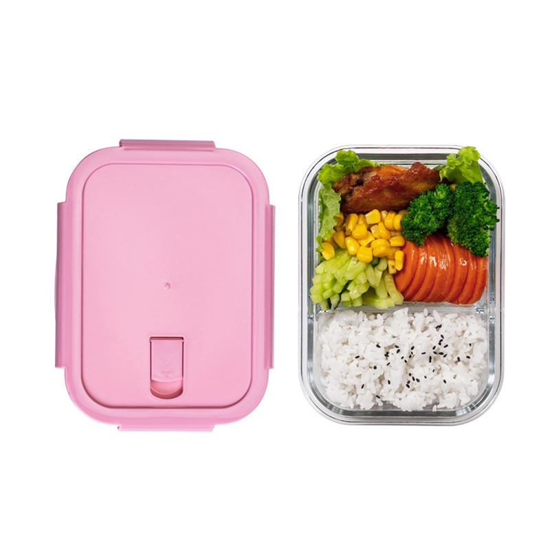 Heat Resistant Borosilicate Glass Container Thick Durable Build Food ...