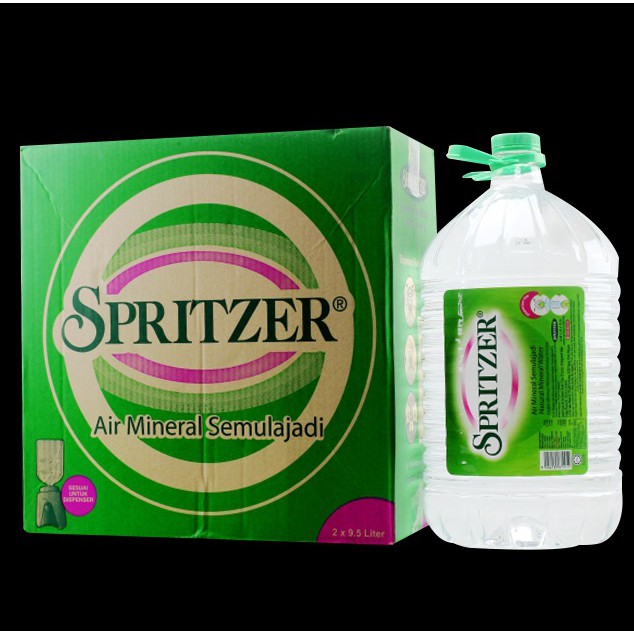 Spritzer Mineral Water 2 x 9.5 Litre (1 Carton) | Shopee Malaysia