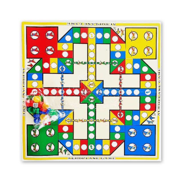Aeroplane Chess Board Game 飞行棋 - HT2902（24.4cm X 24.4cm） | Shopee Malaysia