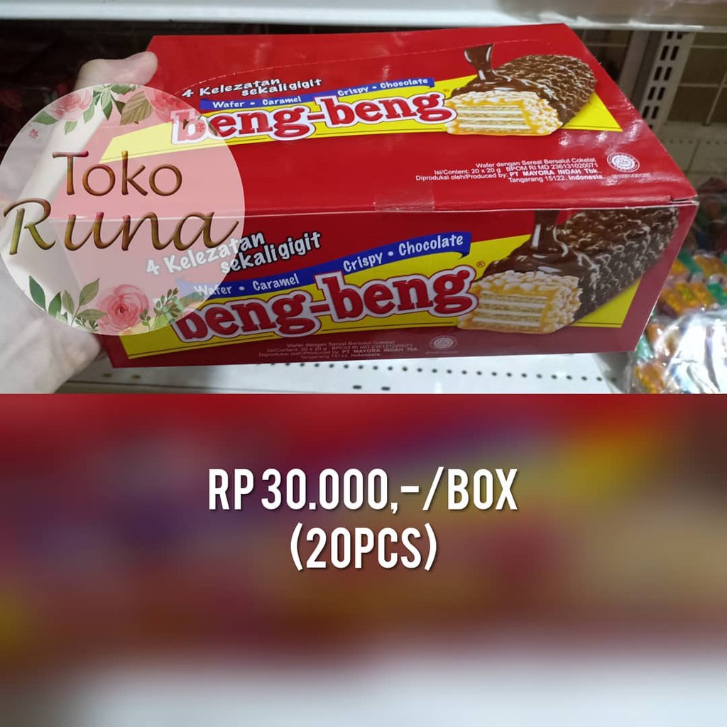 Beng-Beng Wafer (20pcs) | Shopee Malaysia