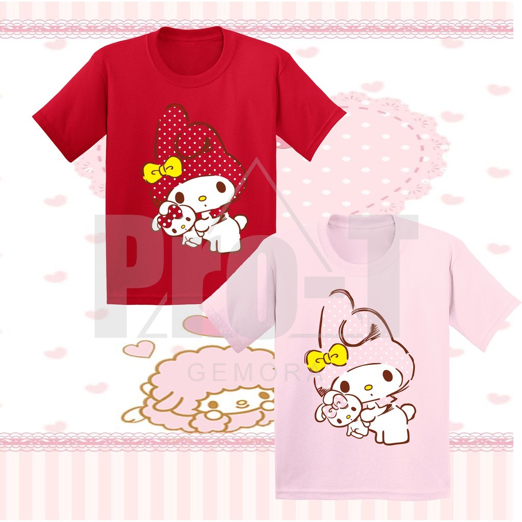 MY MELODY Family Set Event T-shirt (Kids/Adult/Plus Size Available ...