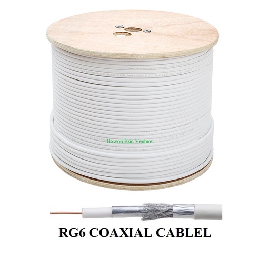 RG6 Coaxial Cable Astro Cable MYTV Cable TV Cable Antenna Cable 100% ...