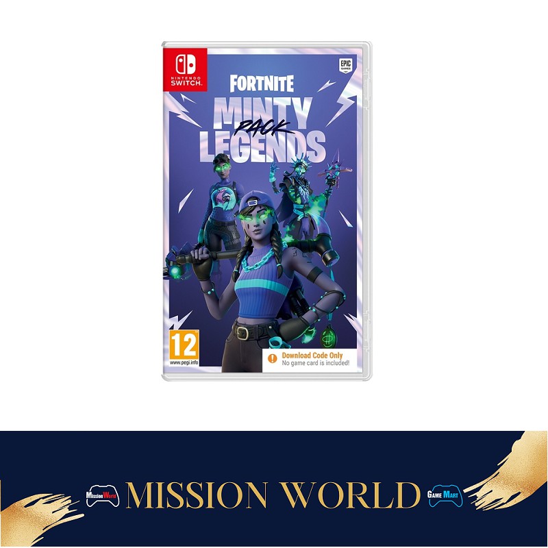 Fortnite: Minty Legends Pack (Code in a box) (English Subs) - Nintendo ...