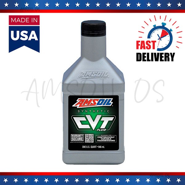 AMSOIL SYNTHETIC CVT FLUID 1 QT (CVTF) ATF | Shopee Malaysia