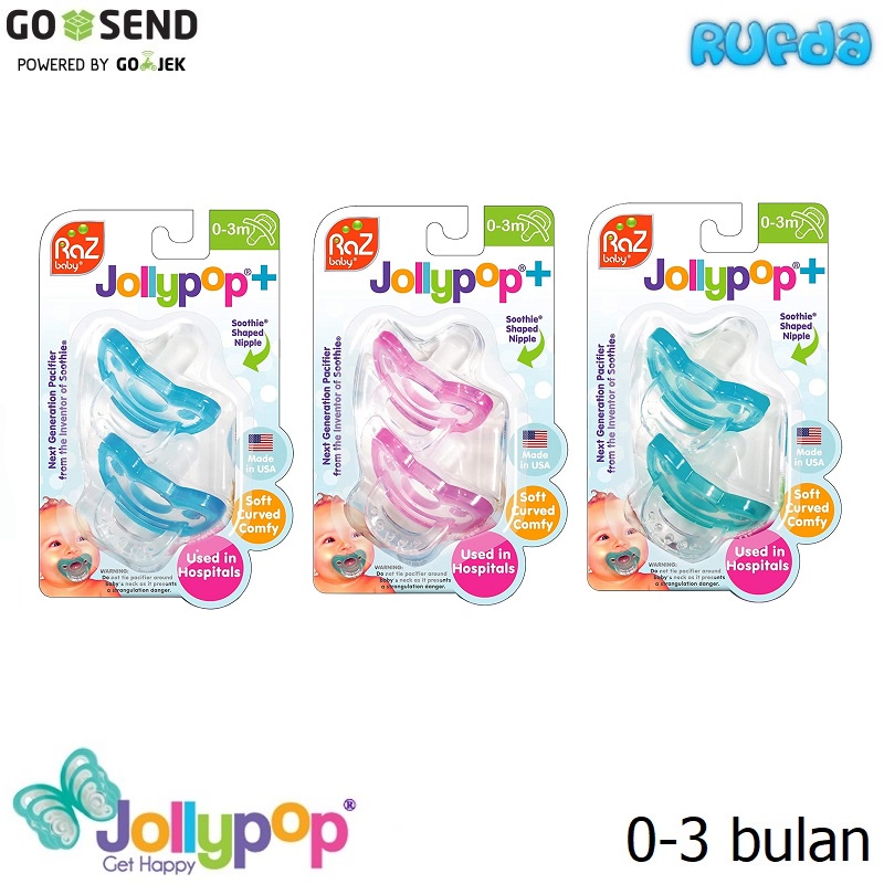Razbaby Jollypop Pacifier Baby Silicone Hospital Grade | Shopee Malaysia