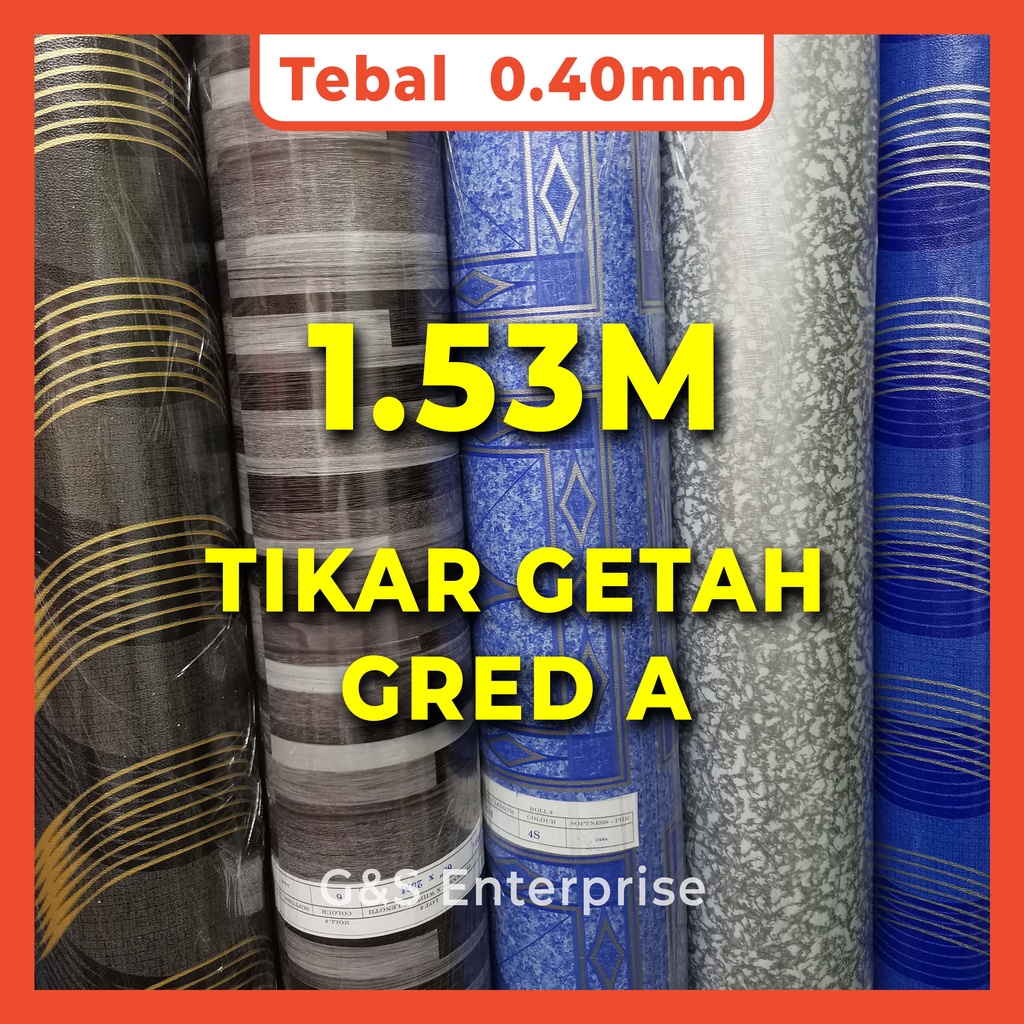 Tikar Getah Gred A 1.53M (5 kaki) Buatan Thailand 0.40mm | Shopee Malaysia