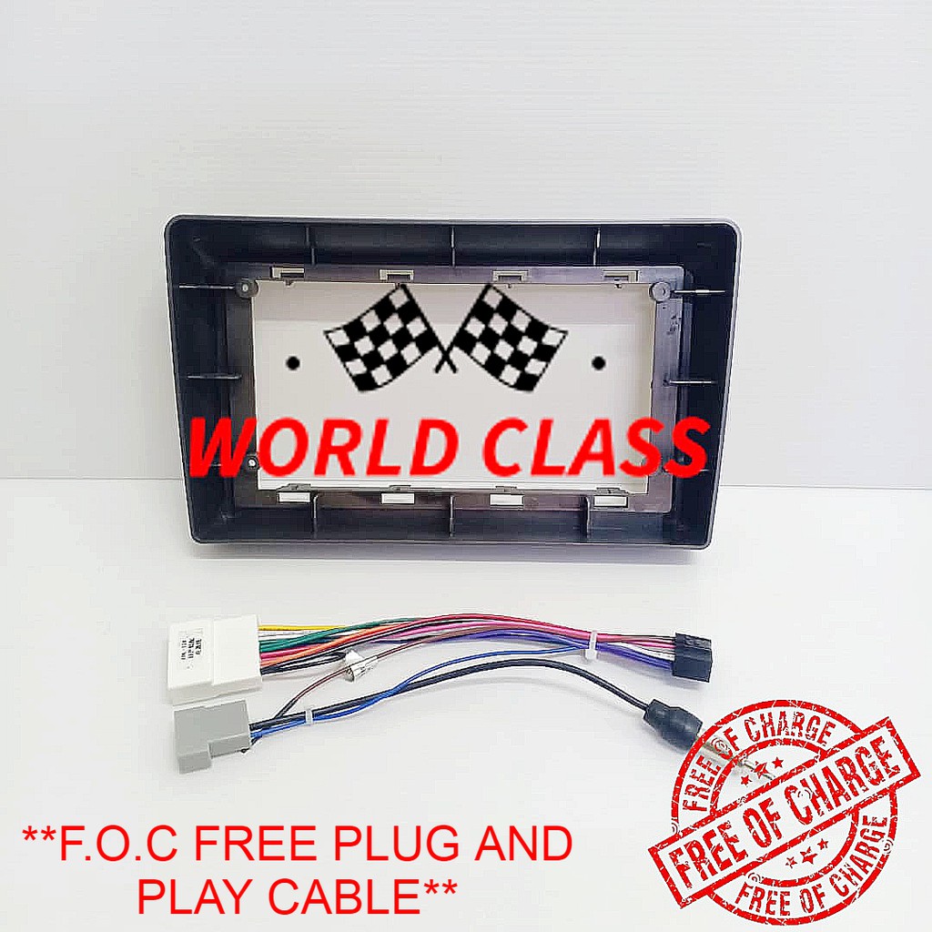 NISSAN X-TRAIL 2004 -2007 10" ANDROID CASING (FREE XTRAIL PLUG AND PLAY ...
