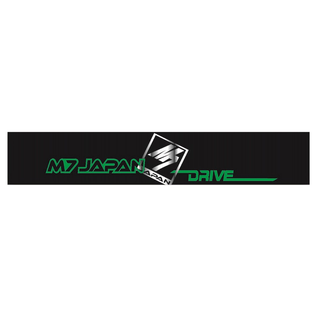 M7 JAPAN Front Windshield Sticker / Sticker Tampal Cermin Depan Kereta ...