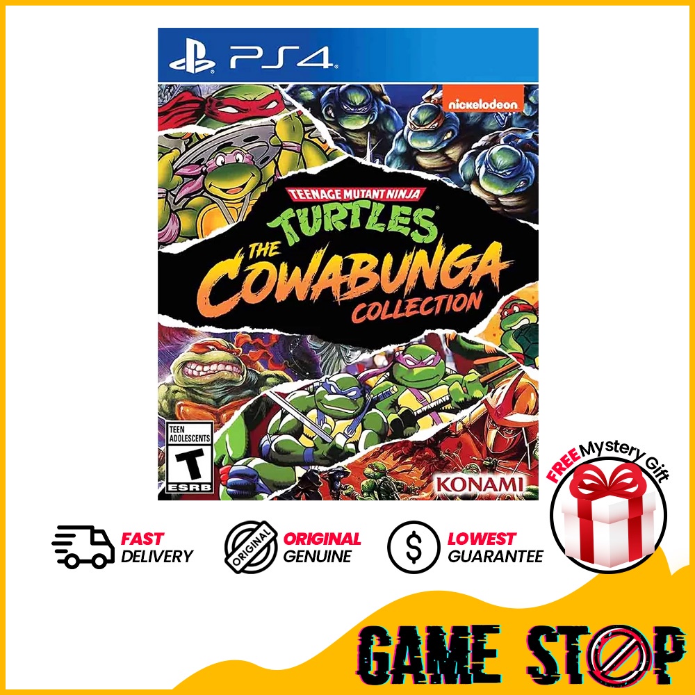 PS4 Teenage Mutant Ninja Turtles: The Cowabunga Collection English ...