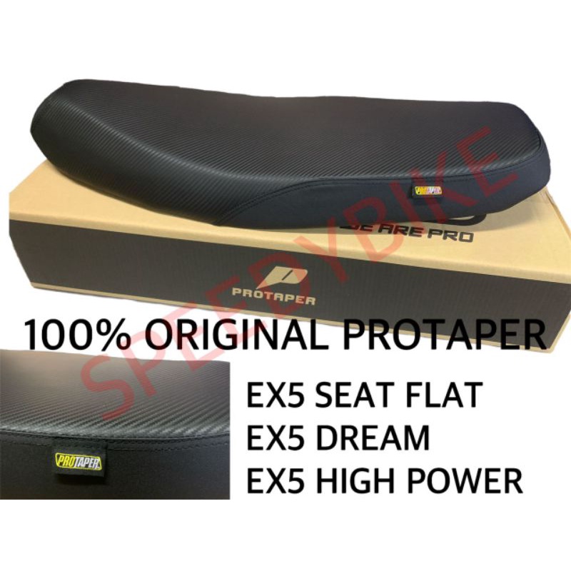 ORIGINAL PROTAPER EX5 EX5 DREAM EX5 HIGHPOWER RACING SEAT CARBON FLAT LEMBUT SEAT ORI PROTAPER ...