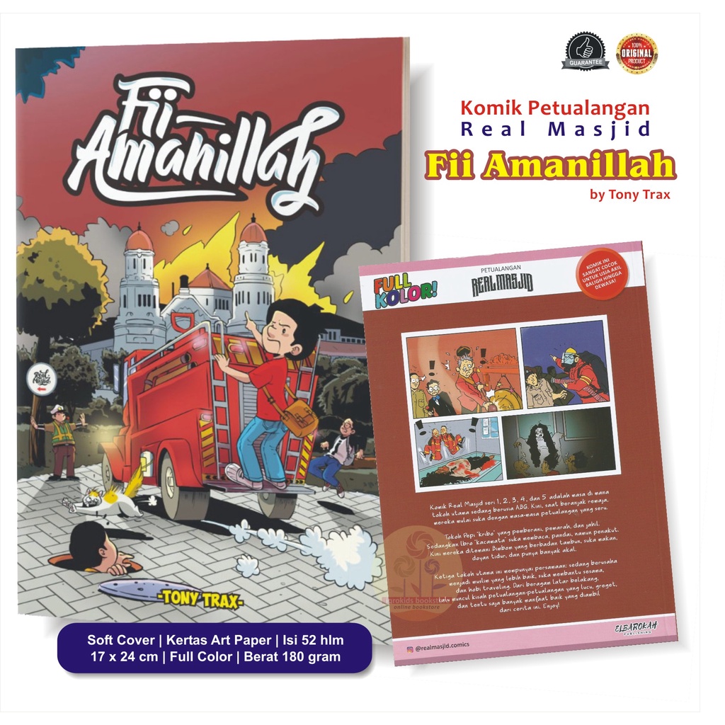 Islamic Comics Real Adventure Fii Amanillah Mosque By Tony Trax ...