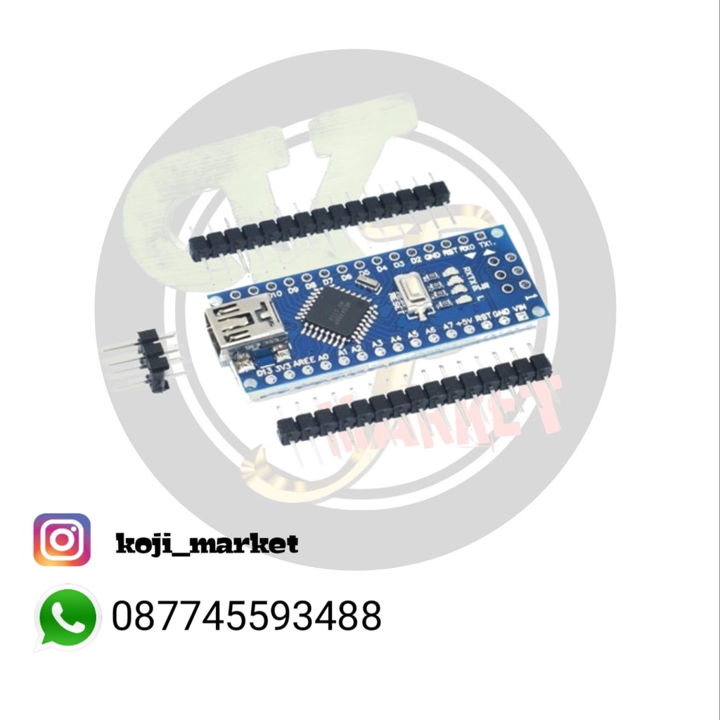 Arduino Nano 3 0 Atmega328 Ch340g No Cable Shopee Malaysia