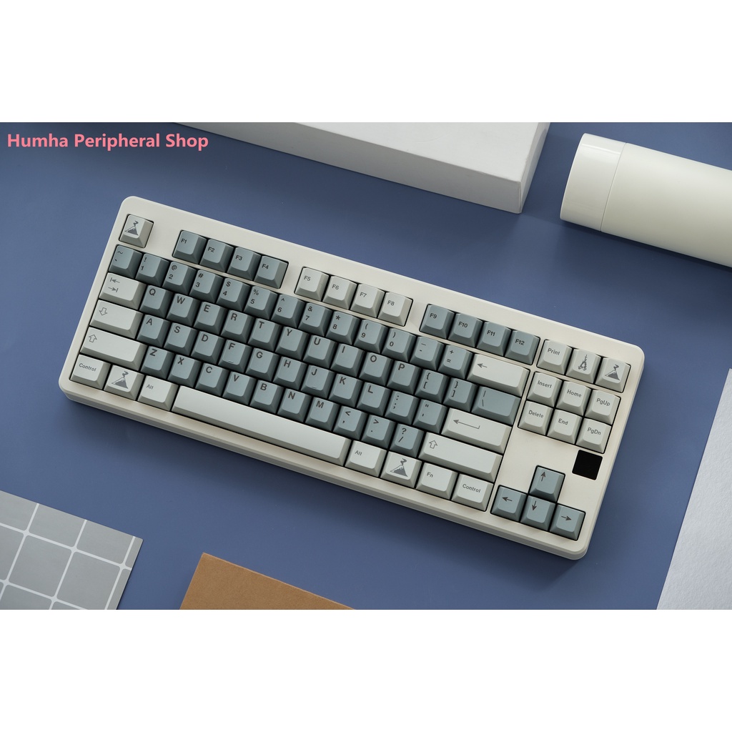 Humha Ashes keycap PBT material Dye-Sublimation Cherry profile ...