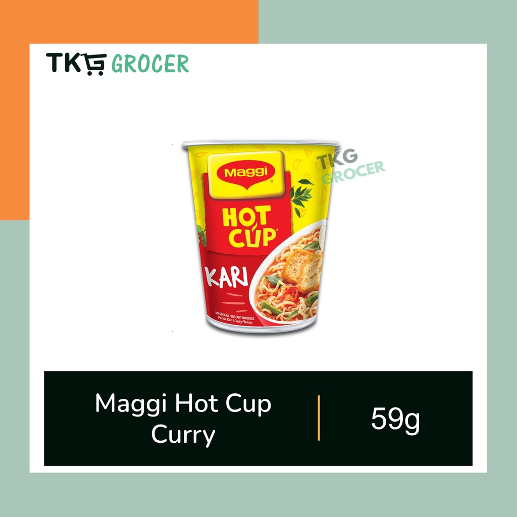 Maggi Hot Cup Chicken / Curry / Tomyam / Ayam / Kari | Shopee Malaysia