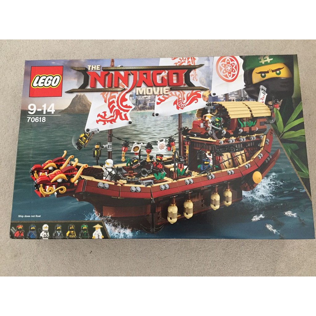 LEGO 70618 Ninjago Movie - Destiny's Bounty (NEW & SEALED) | Shopee ...