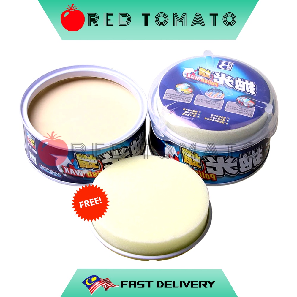 RED TOMATO Car Polish Wax 250G Remove Dirty Mark Stain Car Coating ...