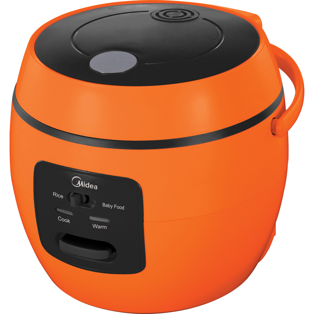 Midea MB-07OB/MB-07WG 0.8L Mini Rice Cooker with Porridge Function ...