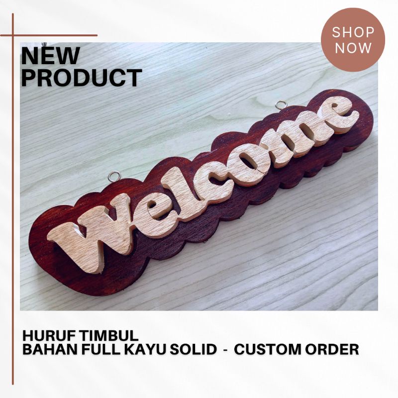 KAYU Custom Wood Name Carving Custom Wood Lettering Wooden Letters And ...