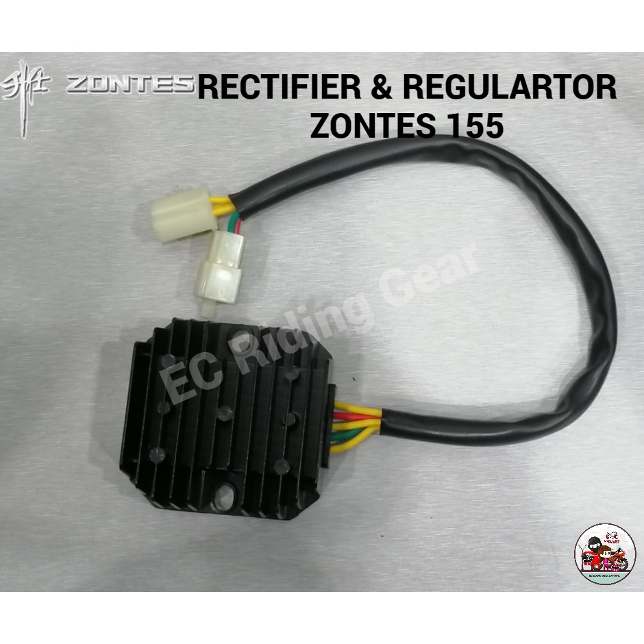 100% ORIGINAL ZONTES SPARE PART RECTIFIER & REGULATOR ORIGINAL ZONTES ...