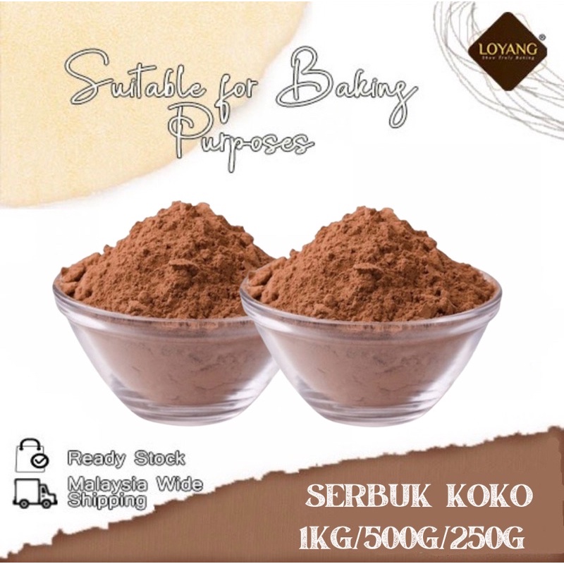 SERBUK KOKO / COCOA POWDER 1KG/500G/250G | Shopee Malaysia