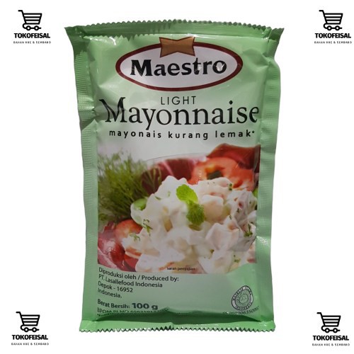 Mayonnaise SACHET 100 GR [Maestro] MAYONES | Shopee Malaysia