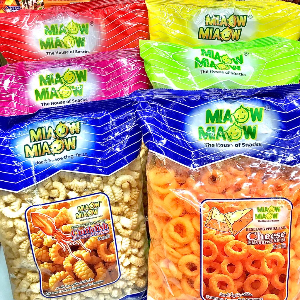MIAOW MIAOW Classic Puffed Snacks & Chips 500g - Assorted Flavor ...