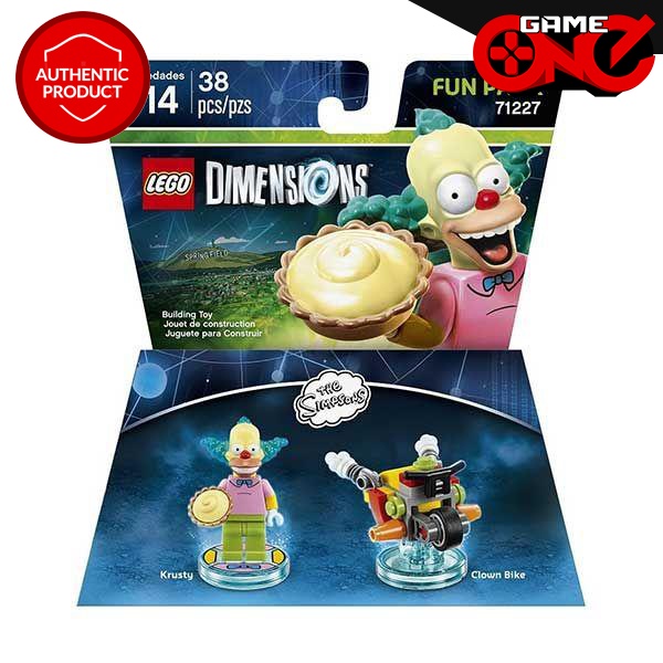 Lego Dimensions Simpsons Krusty Fun Pack | Shopee Malaysia