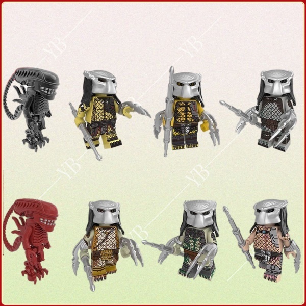 Shaped assembling building block minifigures star wars avengers city ...