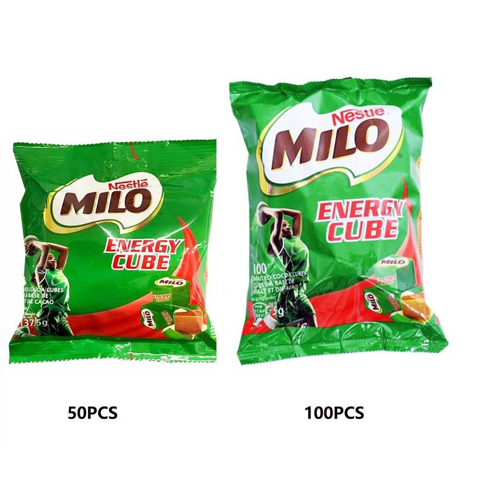 NESTLE Milo Cube / Kiub Milo ( 50pcs / 100pcs ) | Shopee Malaysia