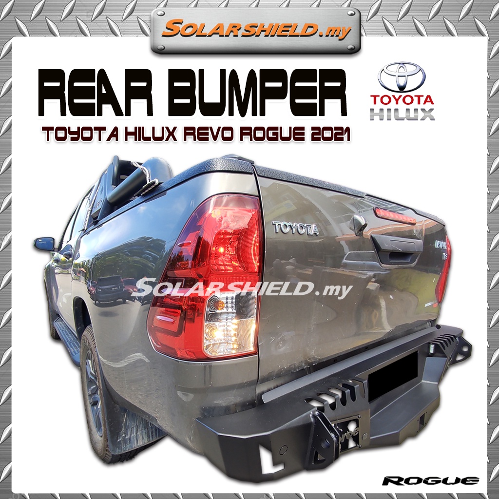 Toyota Hilux Revo Rogue Rear Bumper 4X4 Rear Bumper | Shopee Malaysia