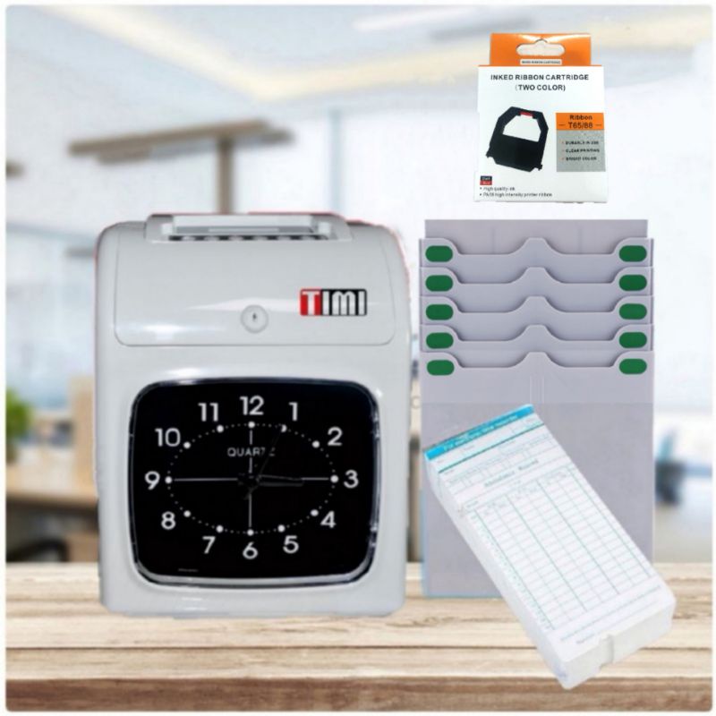 ⚡️SHOCKING SALE⚡️TIMI TR1N Punch Card Machine / TIMI Time Recorder ...