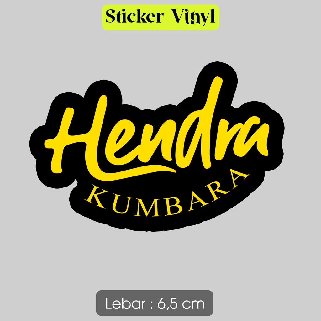 Hendra Kumrara Sticker Javanese Music Vinyl Sticker Waterproof Material ...