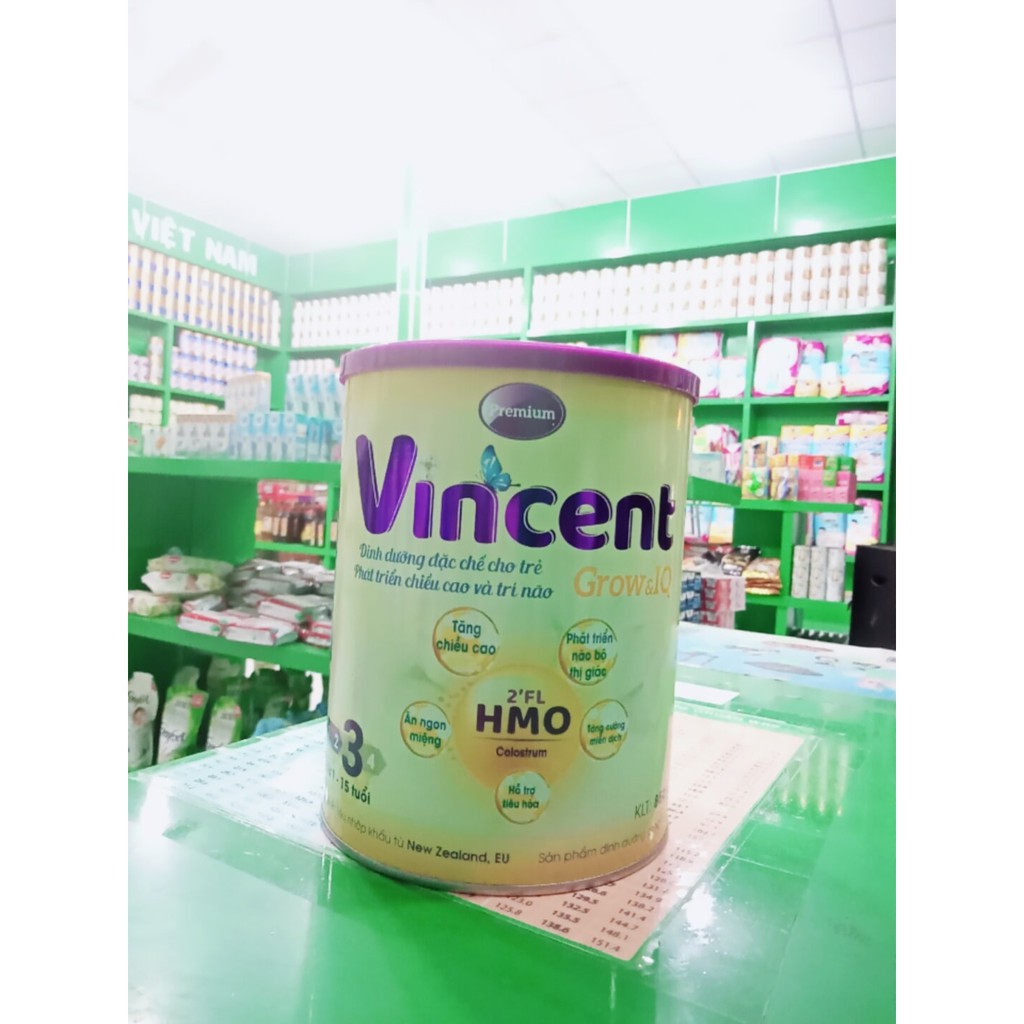 Vincent Grow and IQ Powdered Milk 850g | Shopee Malaysia