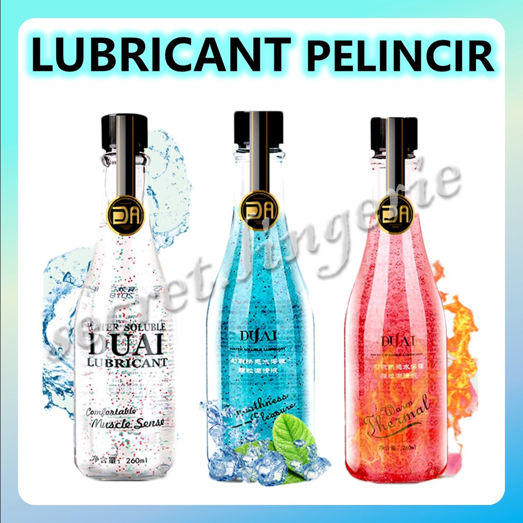 DUAI 260ml Lubricant For Sex Lubricant Massage Oil Water Based Zarah ...