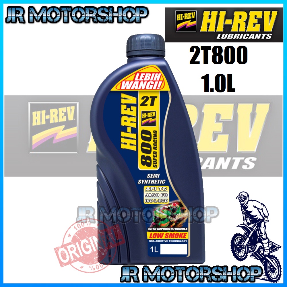 HI-REV 2T 800 SUPER RACING SEMI SYNTHETIC 🔥(100% ORIGINAL)🔥 | Shopee ...