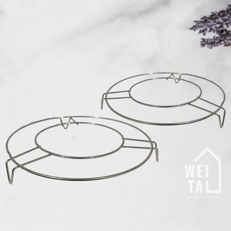 Round Pot Stand Stainless Steel Steamer Rack Steam Stand 蒸架 | Shopee ...
