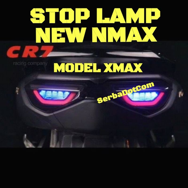 Stop LAMP STOP LAMP NEW NMAX 2020 MODEL MDL XMAX CR7 ORIGINAL BLUE SEIN ...